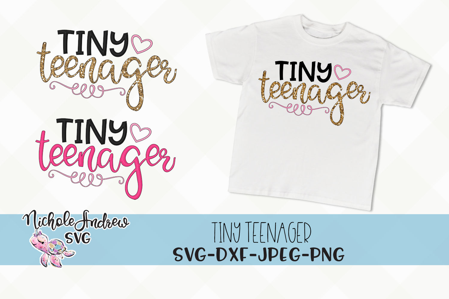 Tiny Teenager SVG (109473) | SVGs | Design Bundles
