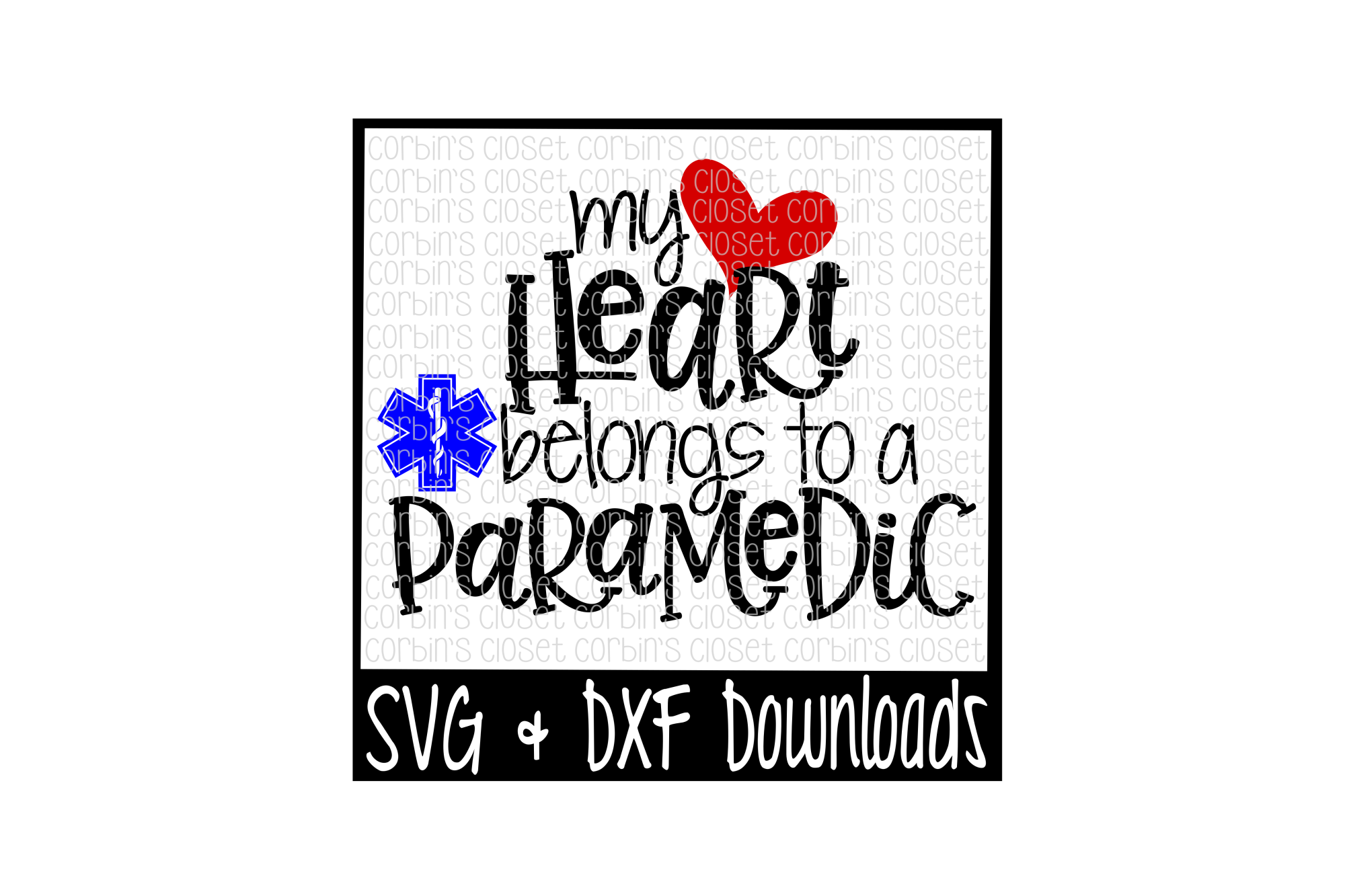 Paramedic SVG * My Heart Belongs To A Paramedic Cut File (16314) | SVGs ...