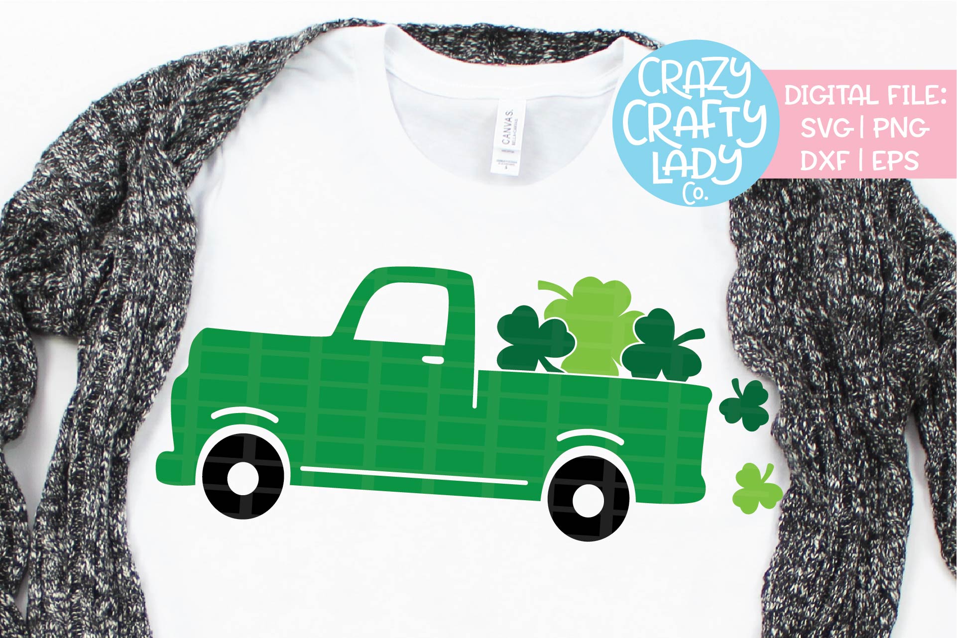 Kids' St. Patrick's Day SVG DXF EPS PNG Cut File Bundle