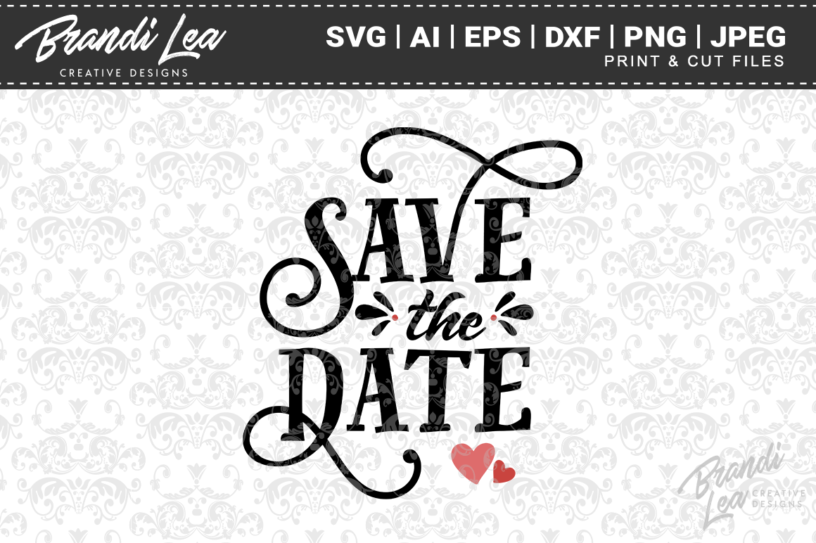 Save The Date SVG