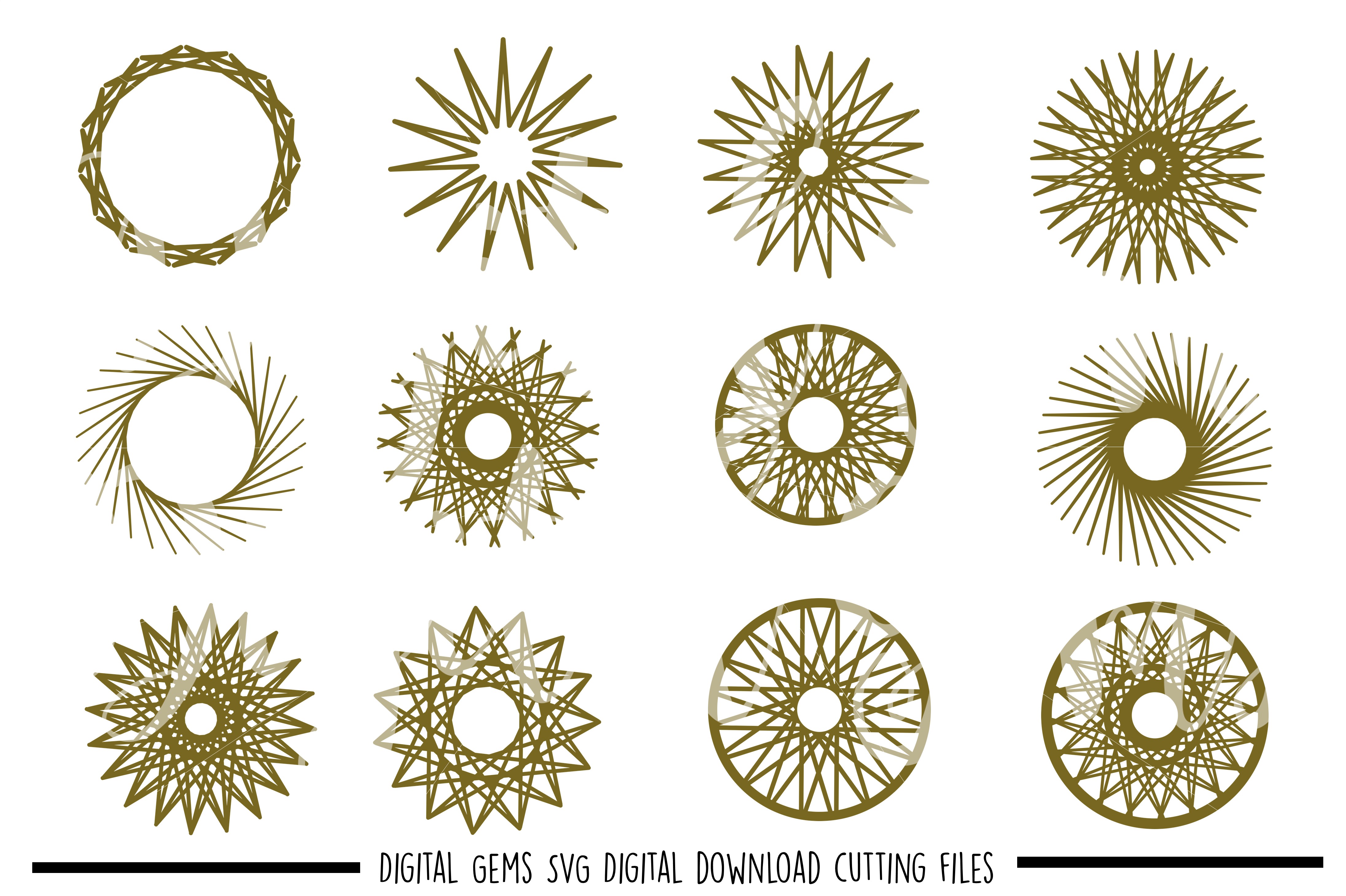 Mandala and Patterns SVG / PNG / EPS / DXF Files (38267) | SVGs ...