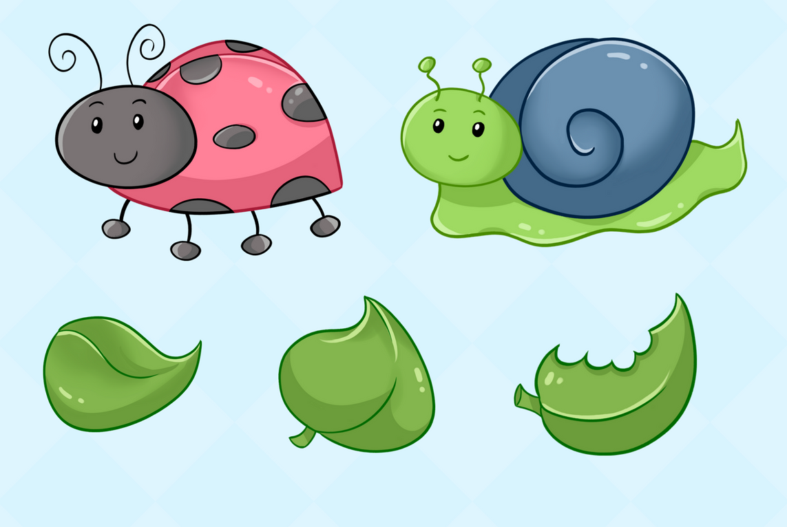 Bugs and Creepy Crawlers Clip Art Collection