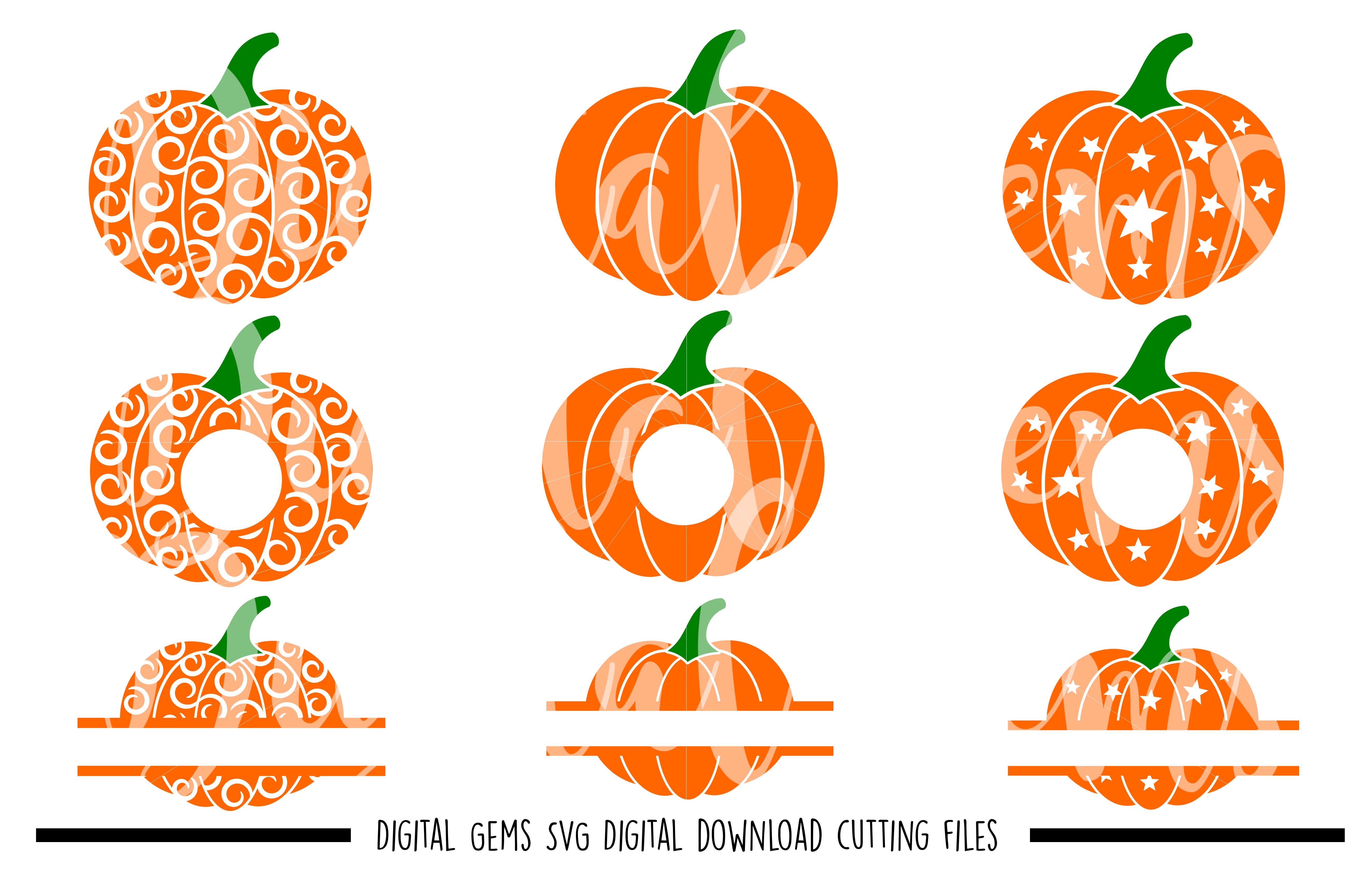 Pumpkin SVG / PNG / EPS / DXF Files