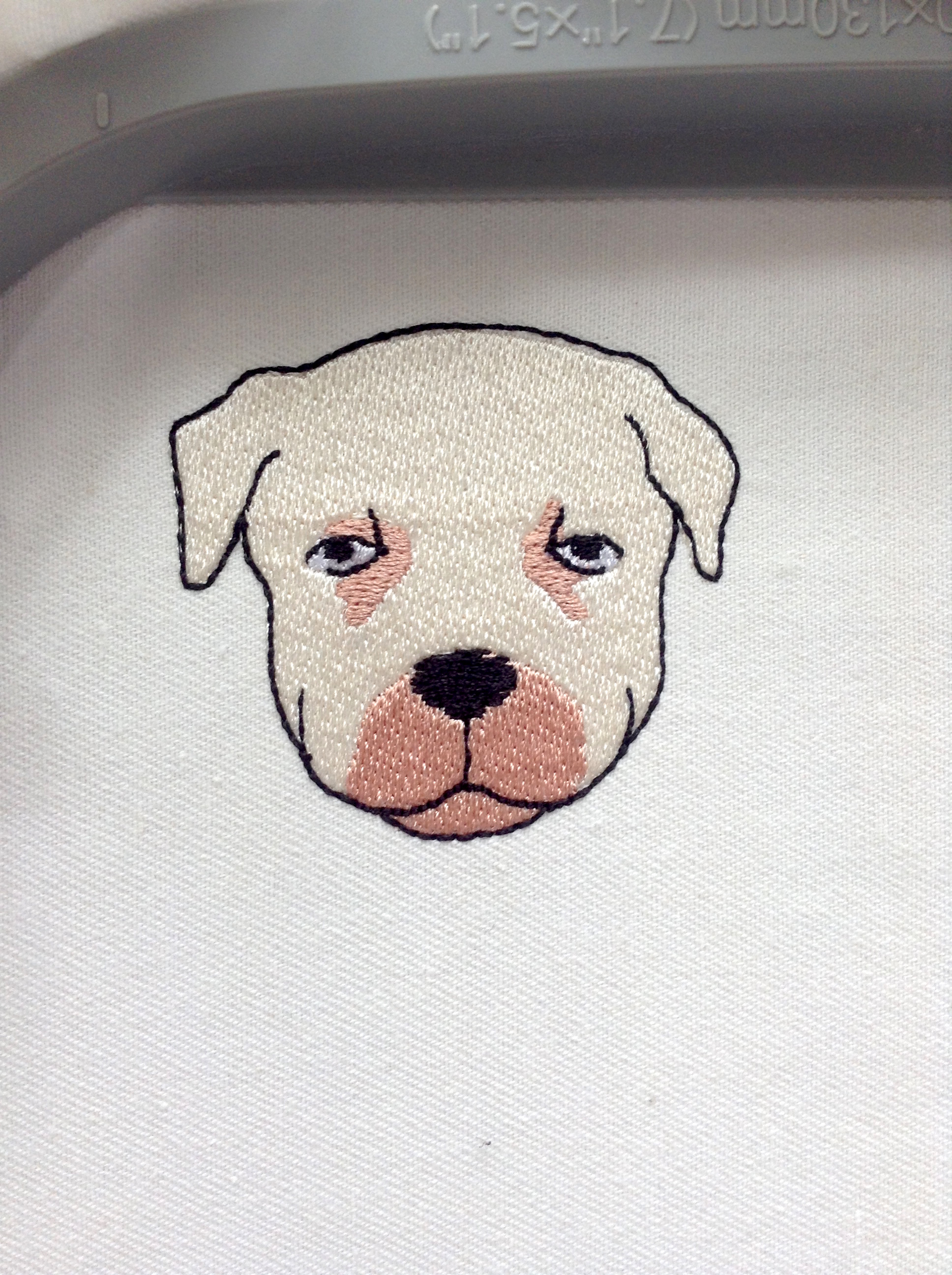 Pit Bull Embroidery Design 2.2x2 inch (108326) | Embroidery | Design ...