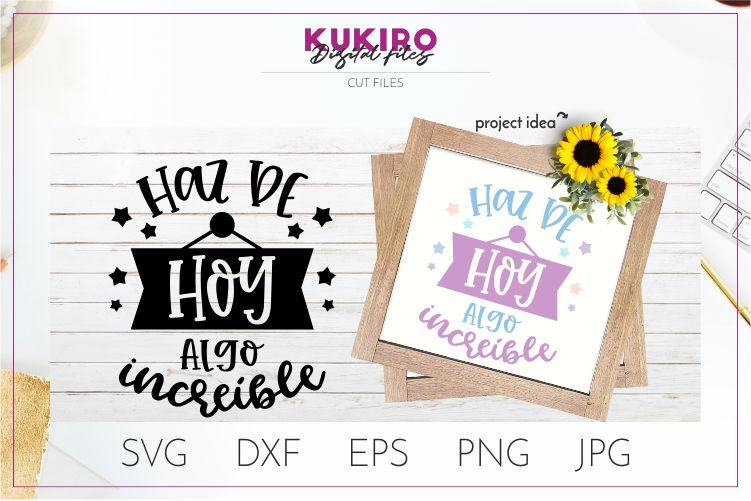FRASES MOTIVADORAS SVG BUNDLE - Inspirational Cut files