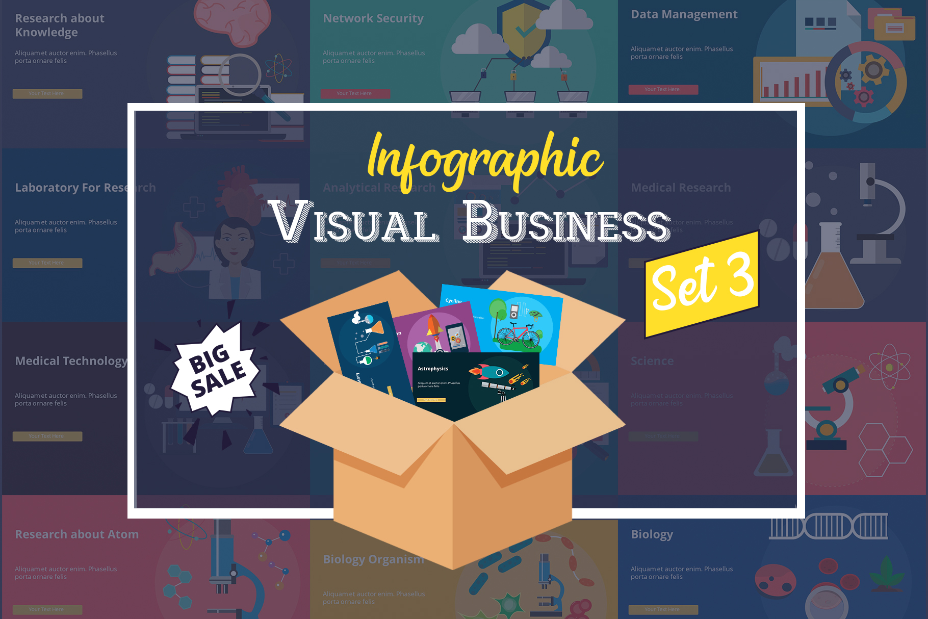 Visual Business PowerPoint Set 3 (109892) | Presentation Templates ...