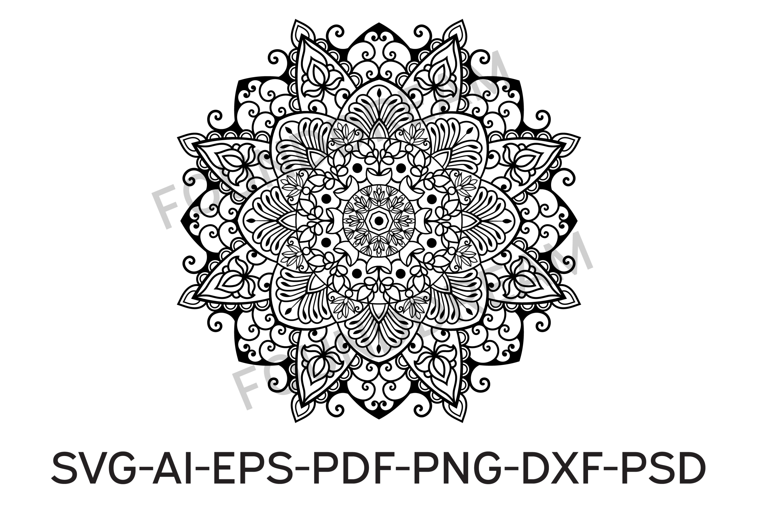 Mandala svg files | Mandala art