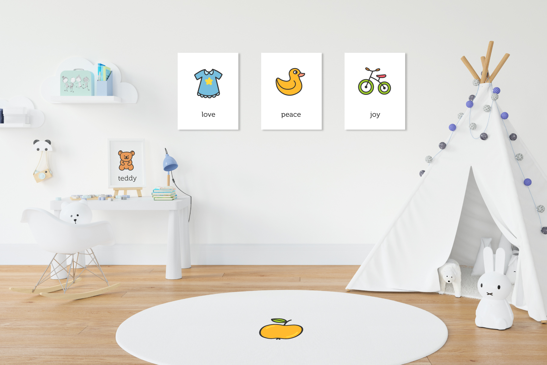 Kids Handdrawn Icon Set