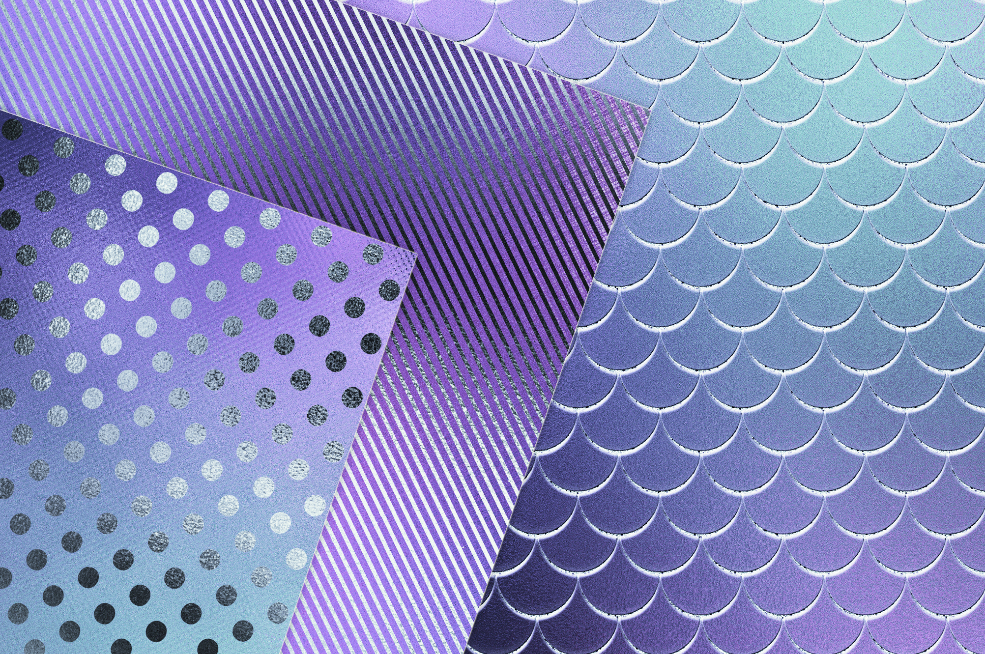 Iridescent Purple Textures