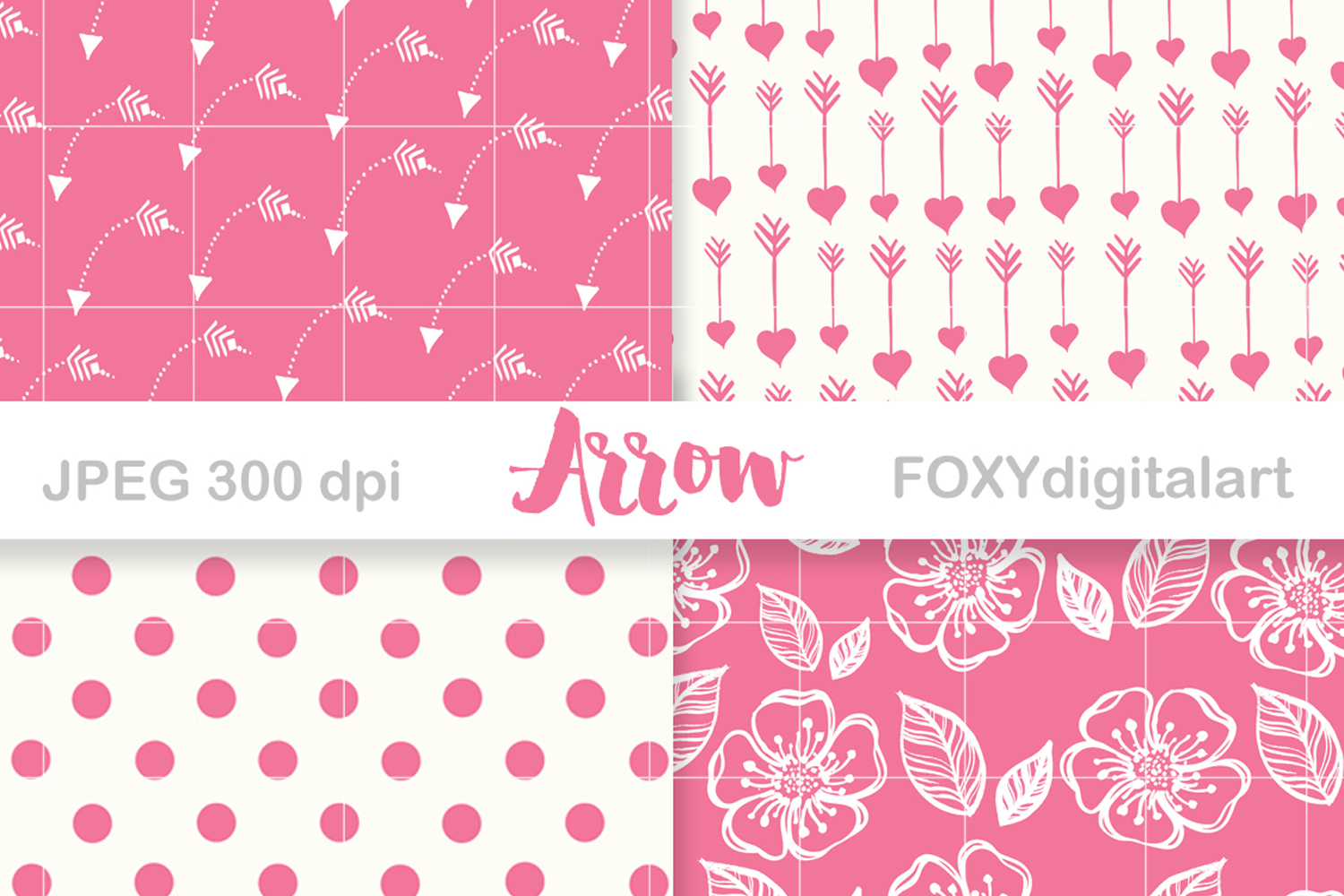 Digital paper arrow tribal scrapbook aztec native bohemian (367710 ...
