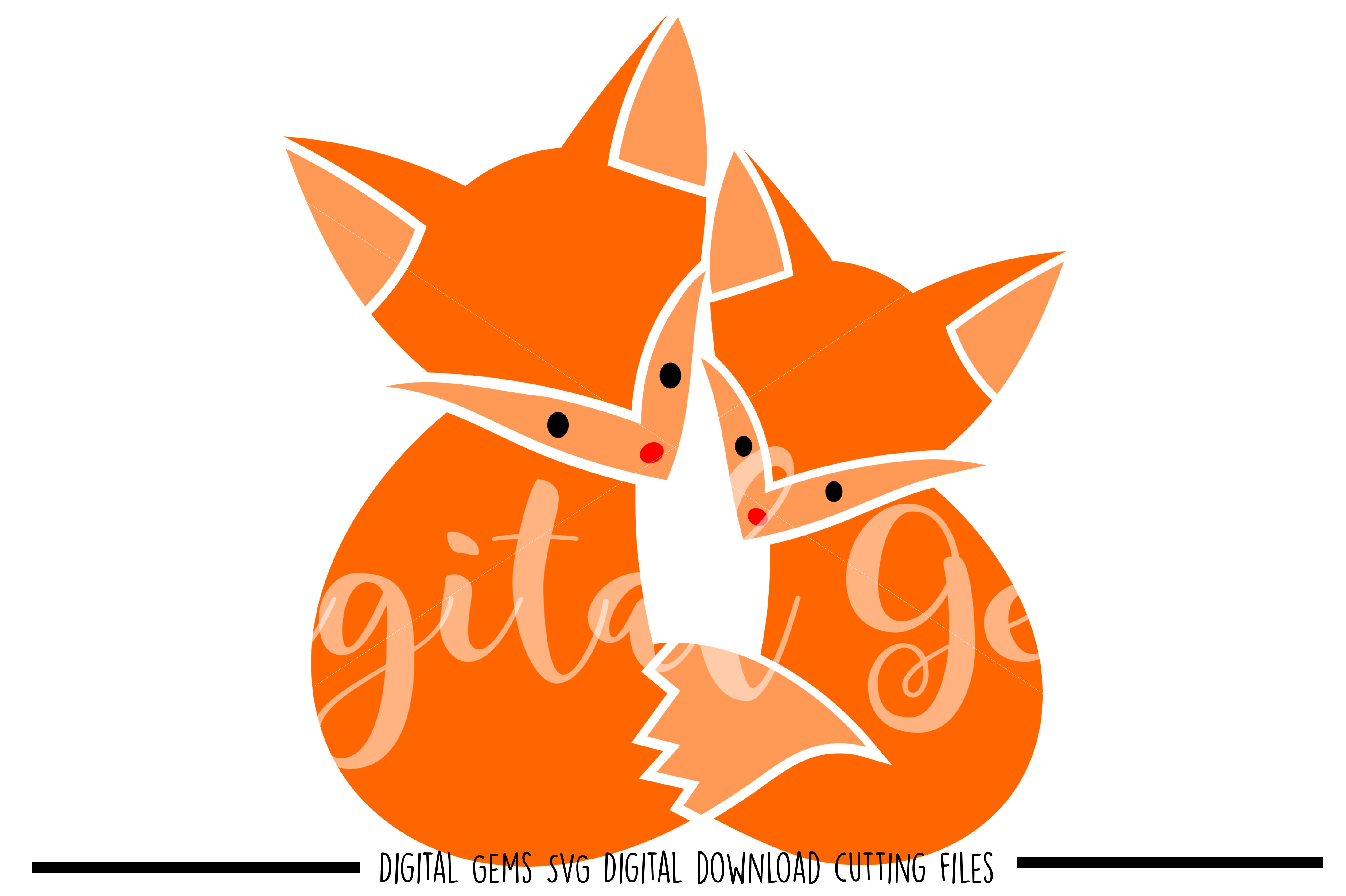 Fox SVG / DXF / EPS / PNG files