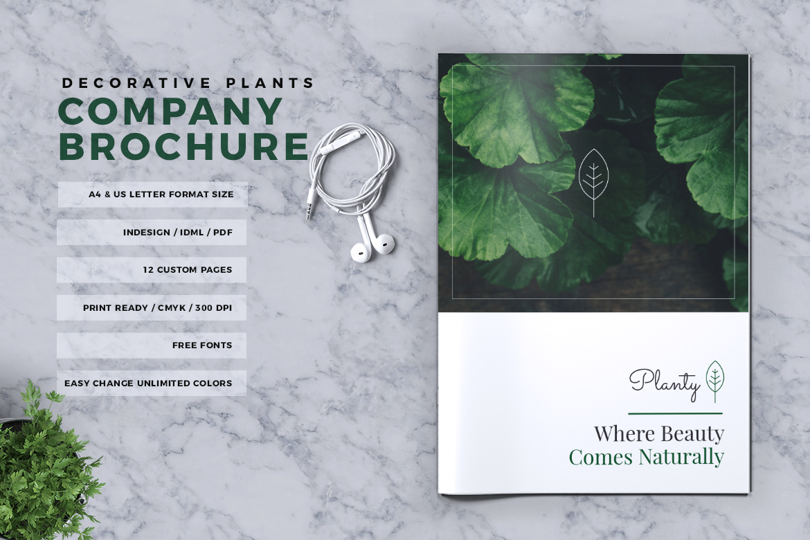 Decorative Plants Brochure