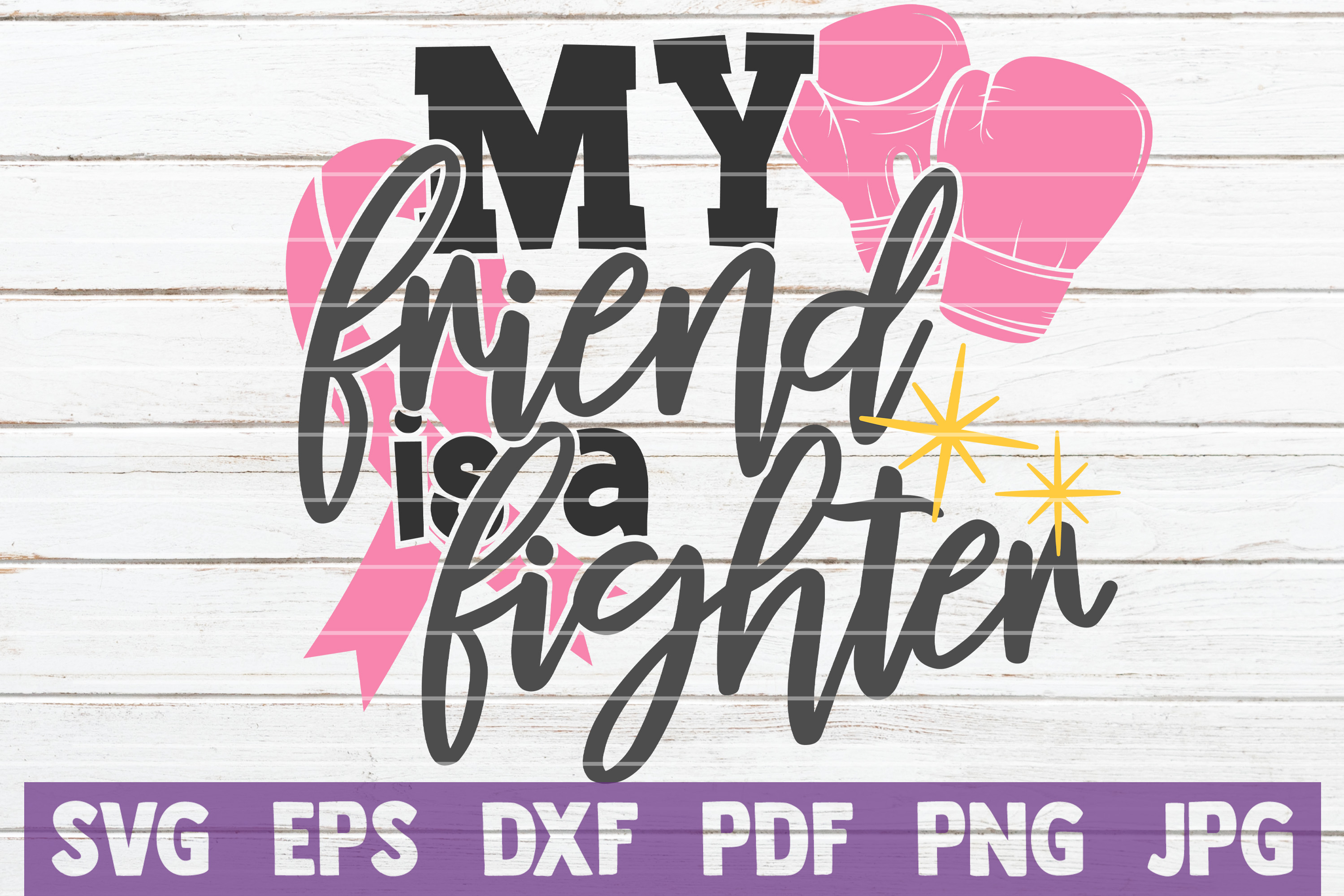 Cancer Fighter SVG bundle | SVG Cut Files | commercial use