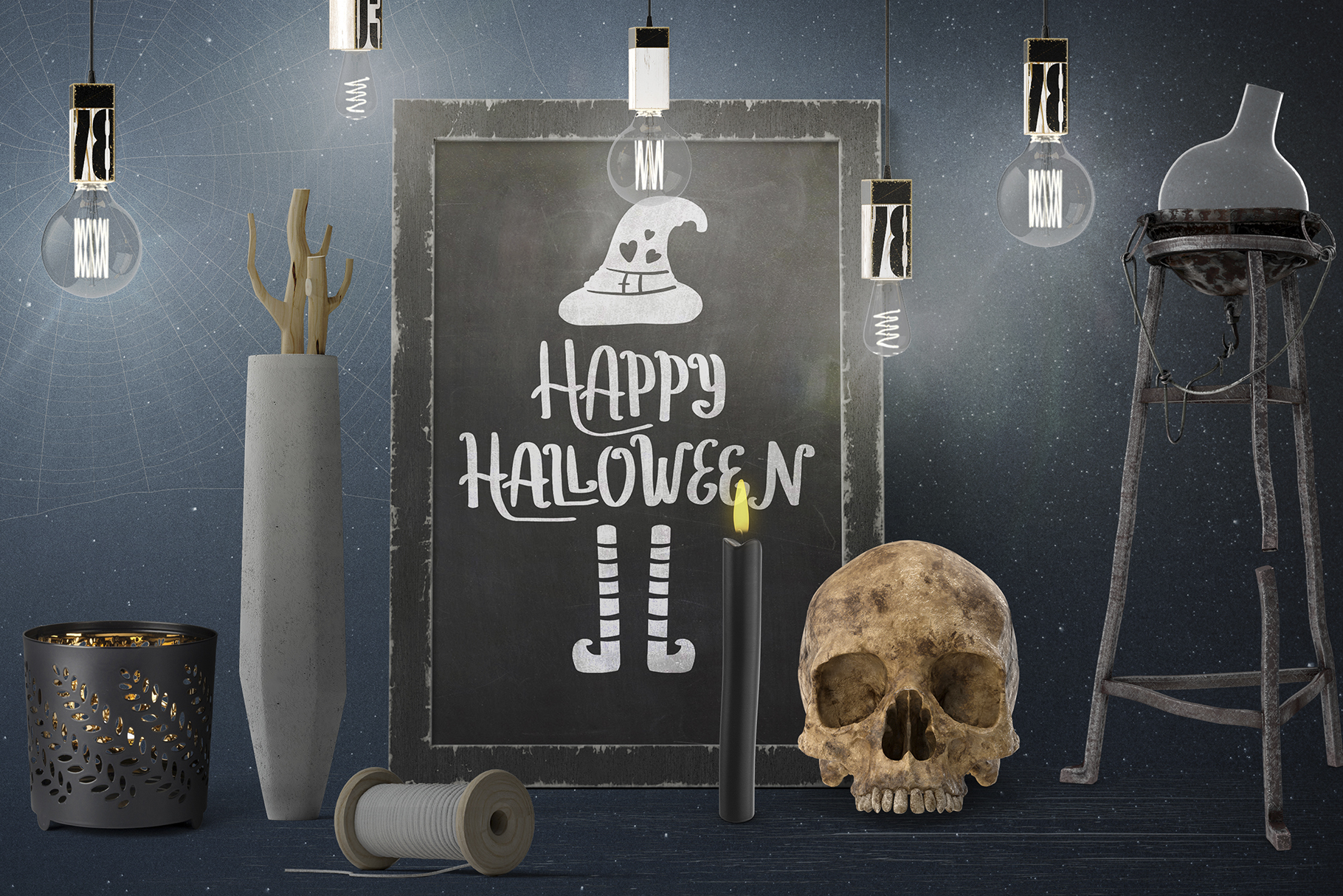 Halloween Craft Bundle (316054) | Illustrations | Design Bundles