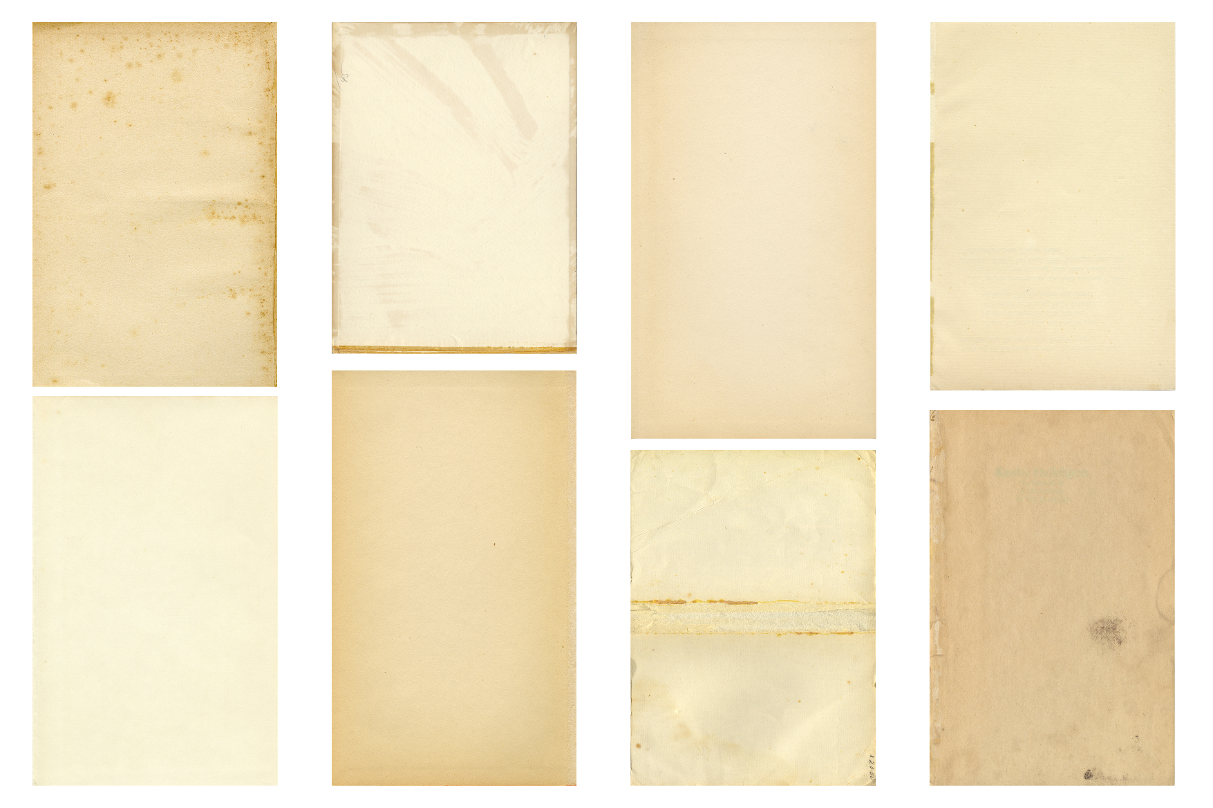 The Dusty Vintage Paper Pack Vol. 1 (116106) | Textures | Design Bundles