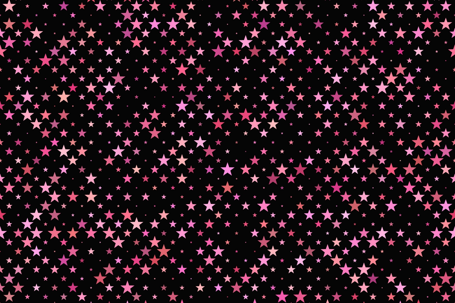 16 Pink Seamless Star Patterns