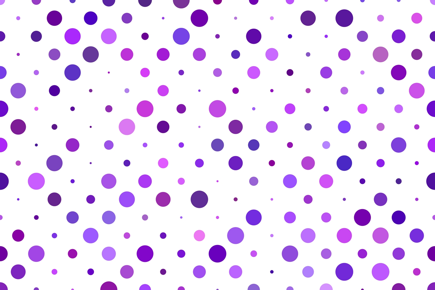 16 Purple Seamless Dot Patterns