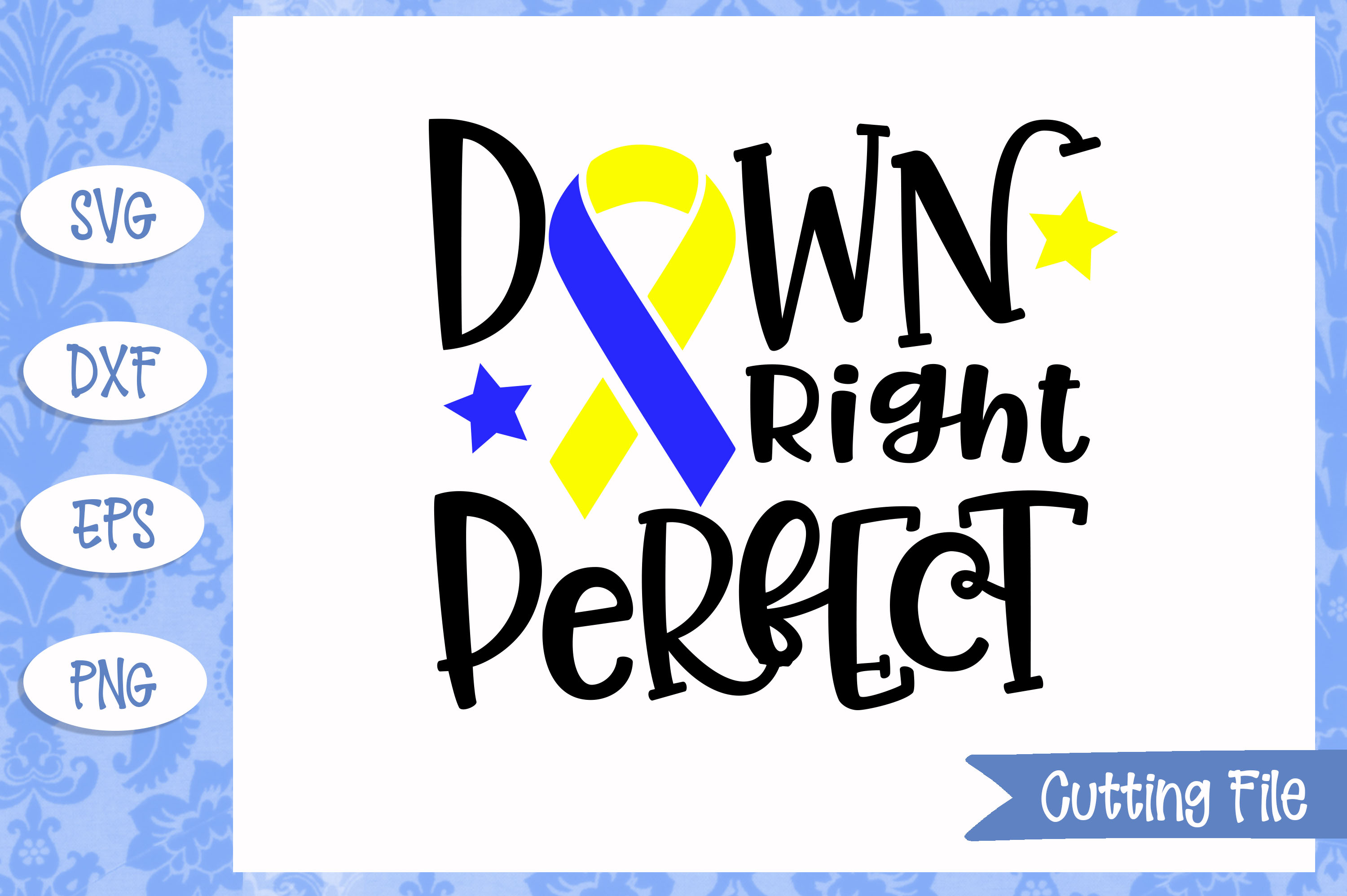 Down right perfect SVG File