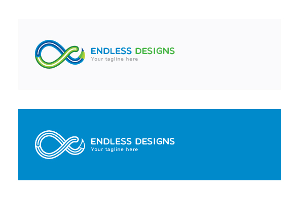 Endless Designs - Creative Infinity Symbol Stock Logo (25984) | Logos ...