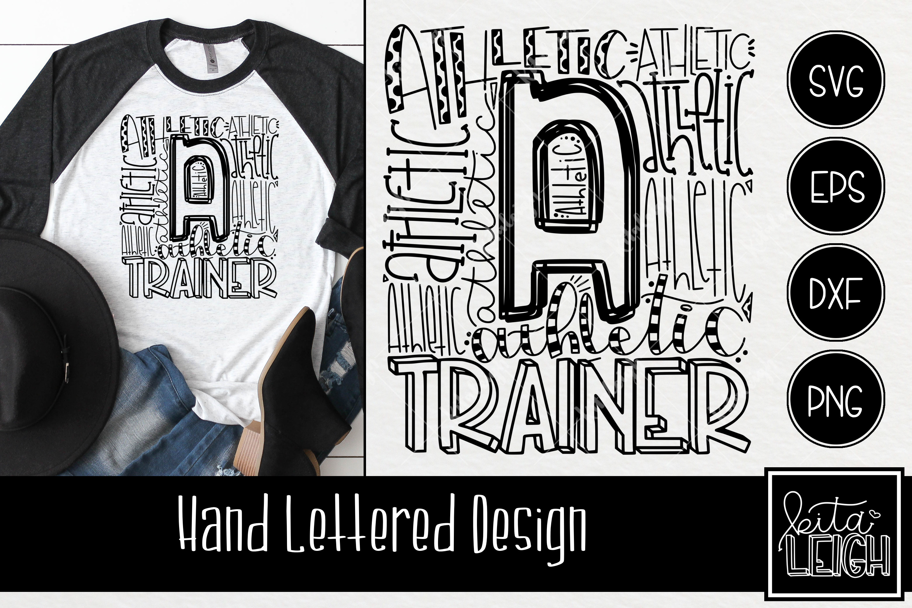 Athletic Trainer Typography