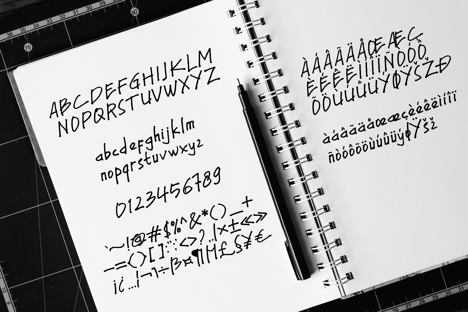 My Notes A Handwritten Font 144564 Other Font Bundles