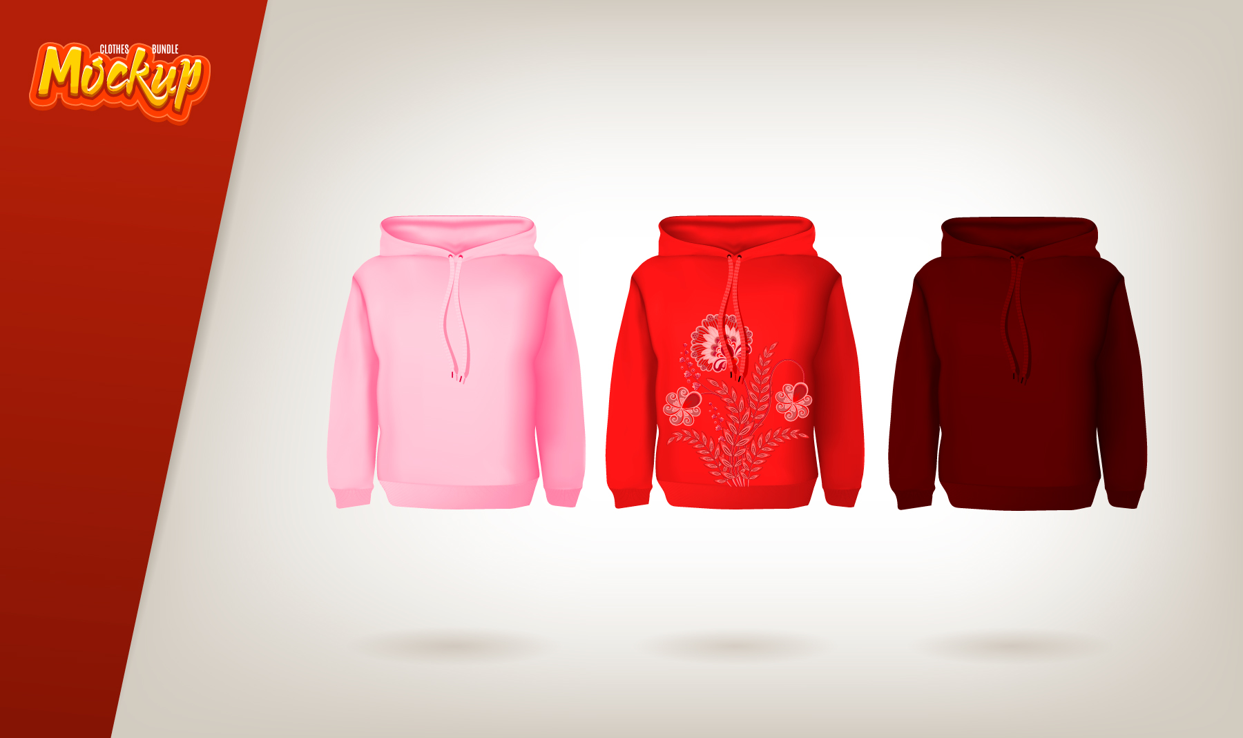 Vector clothes Mockup bundle