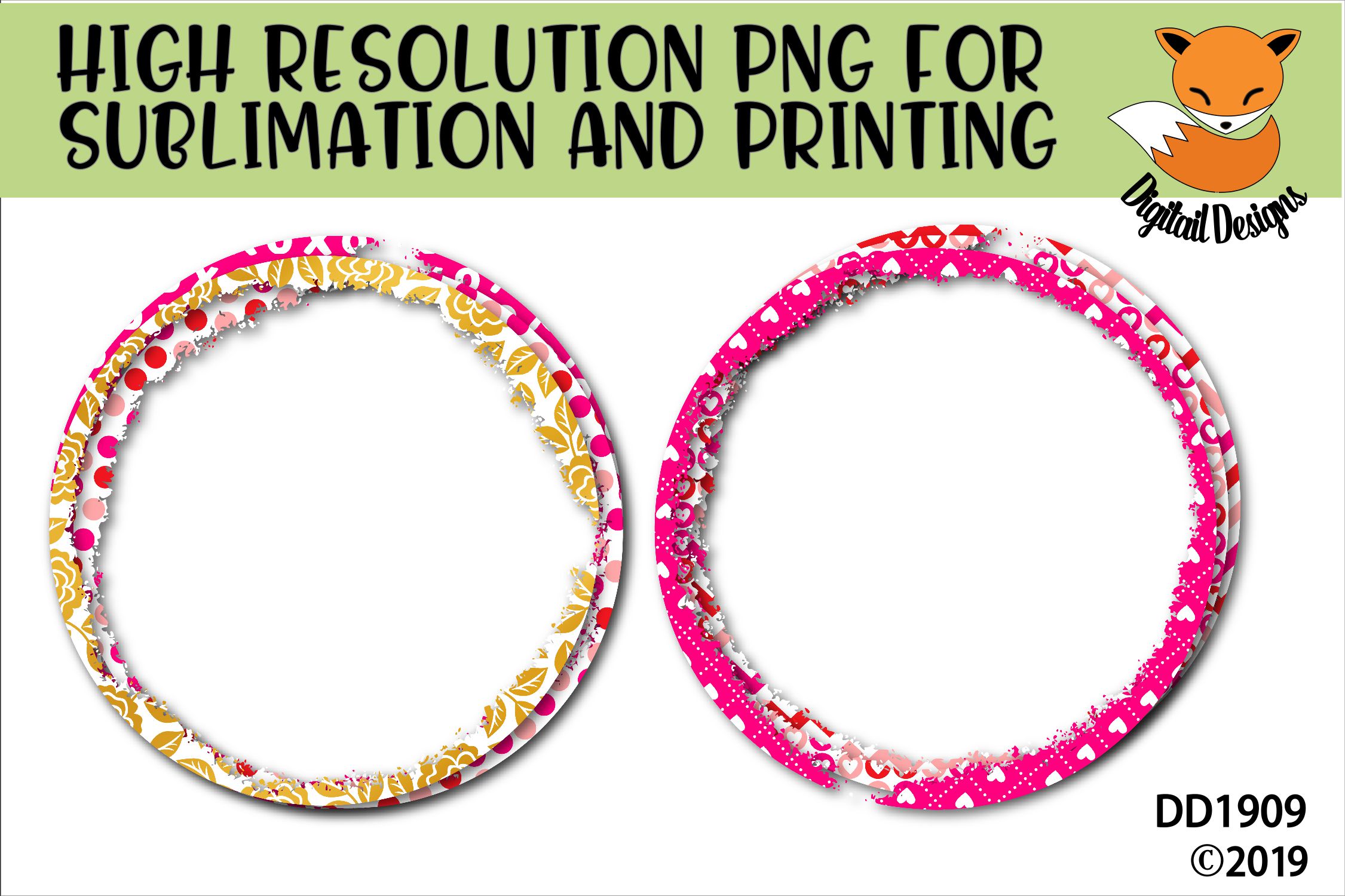 Valentine Sublimation Frames