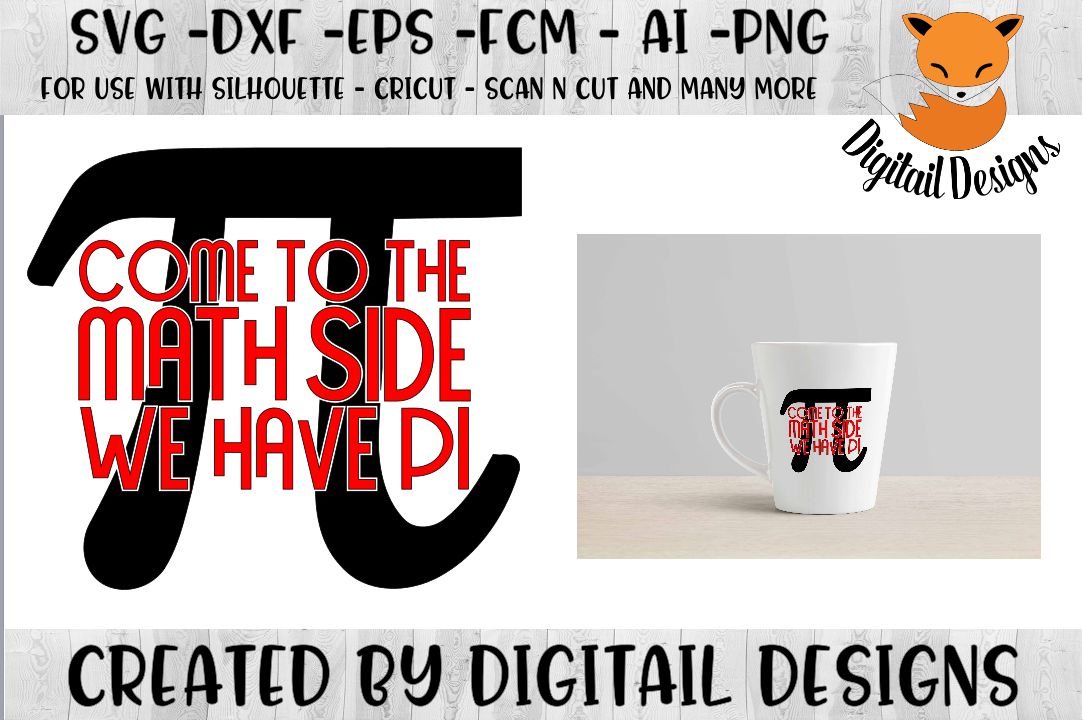 Pi Day SVG - Silhouette - Cricut - Scan N Cut (125463) | Cut Files ...