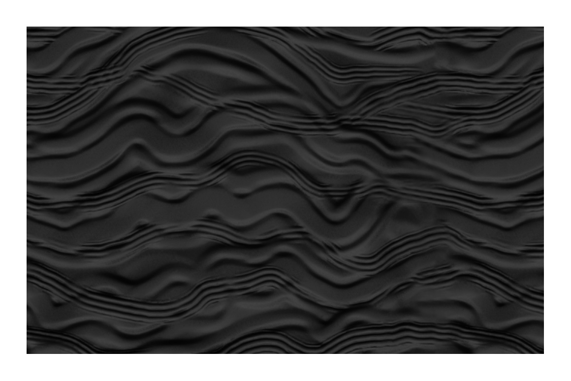 3D Patterns Matte Black Edition