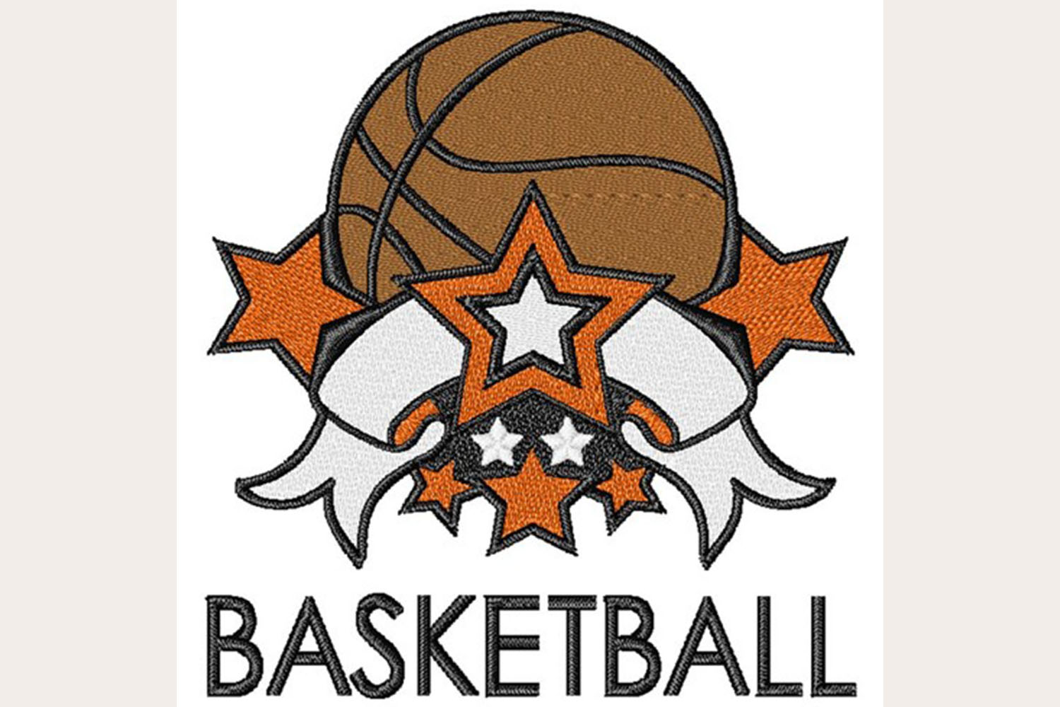 Basketball Banner - Machine Embroidery Design (443330) | Embroidery ...