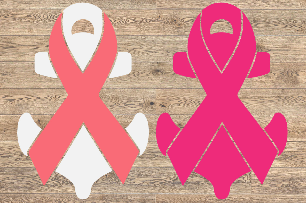 Hope Anchors Breast Cancer SVG Cancer Survivor 1005s