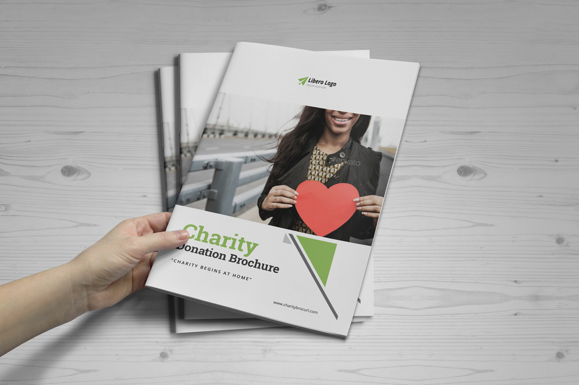 Charity Volunteer Donation Brochure (161433) | Brochures | Design Bundles