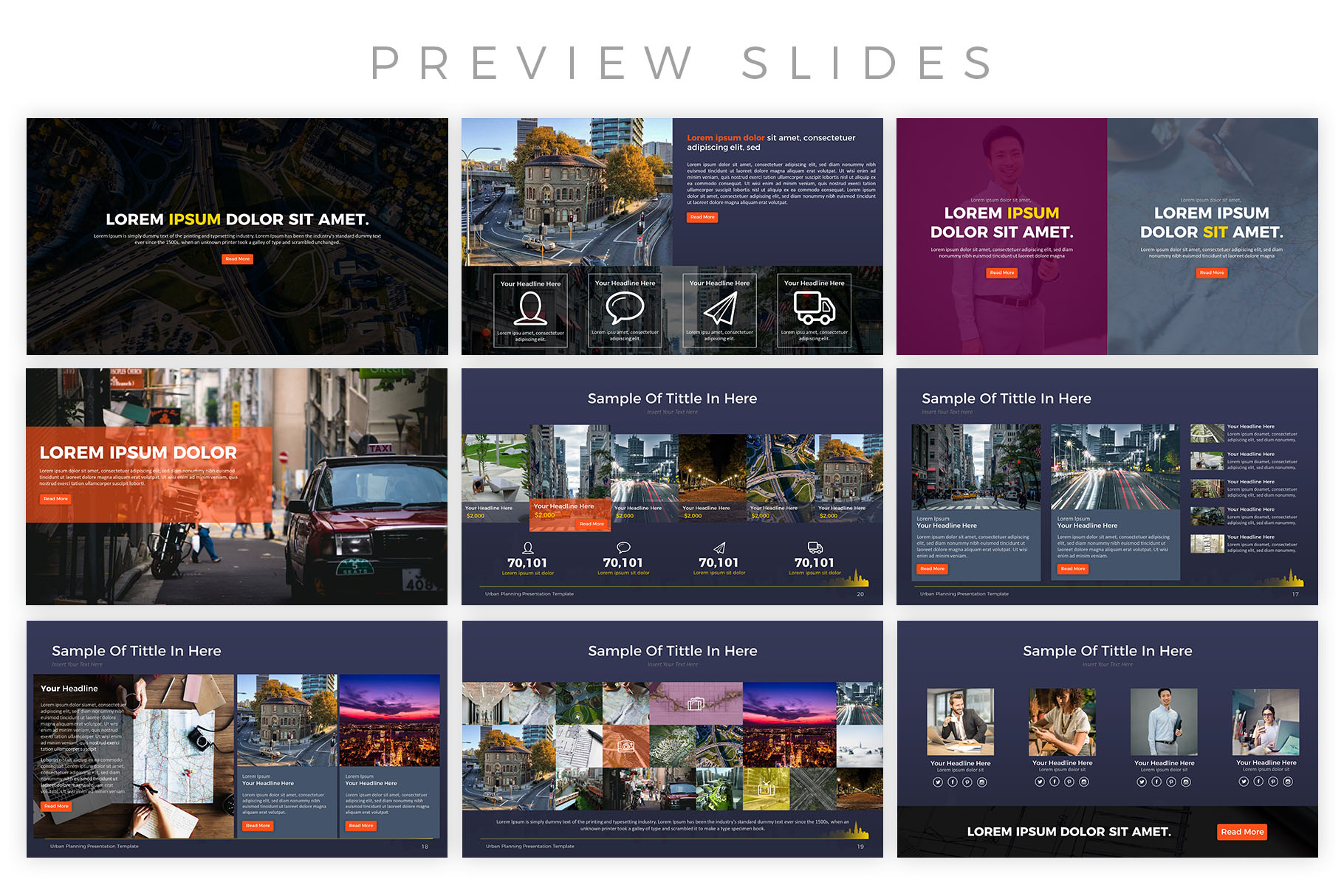 Urban Planning Presentation Template (128014) | Presentation Templates ...