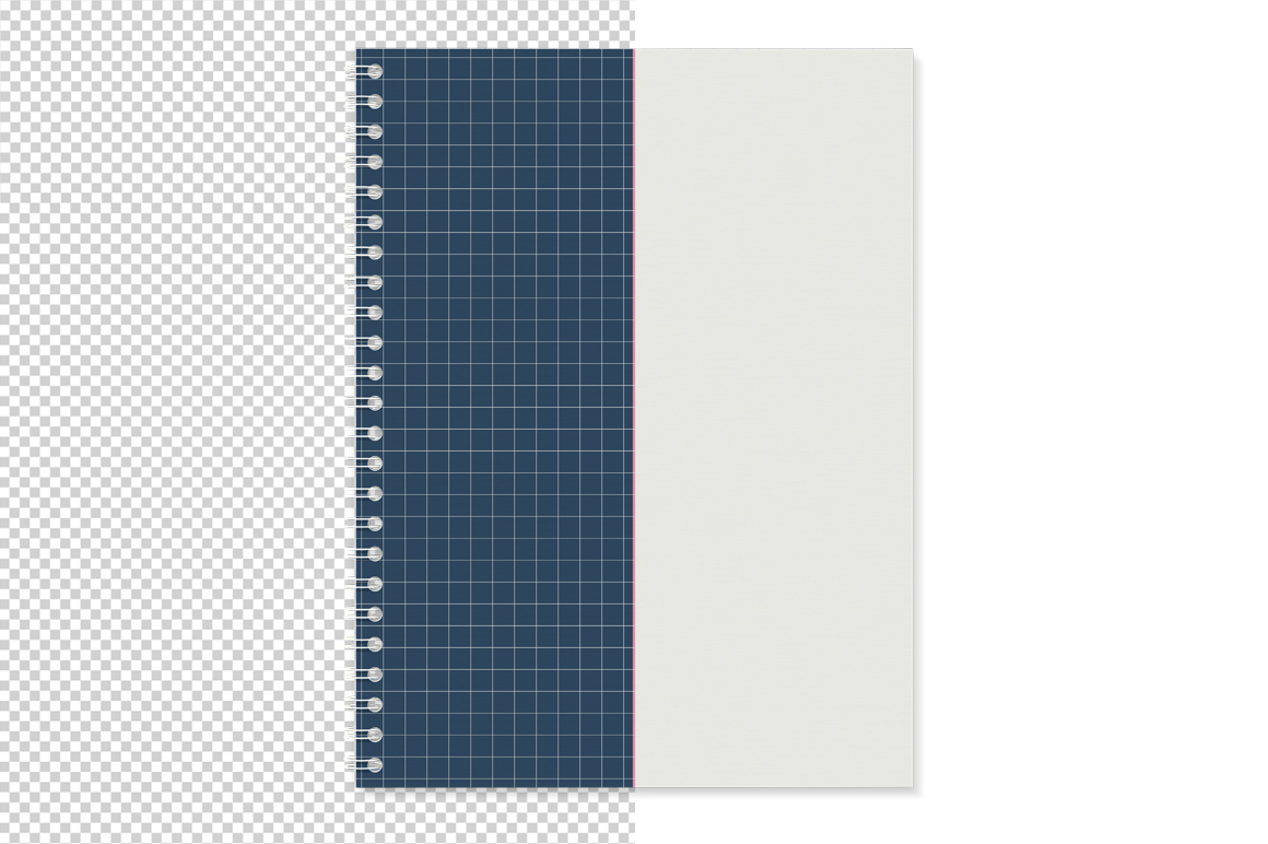 Notebook with spring mockup. Sketchbook mockup. (346704) | Mock Ups ...