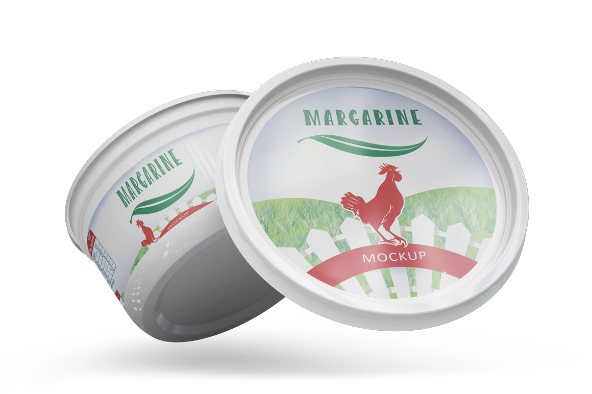 Margarine Box (48034) | Mock Ups | Design Bundles
