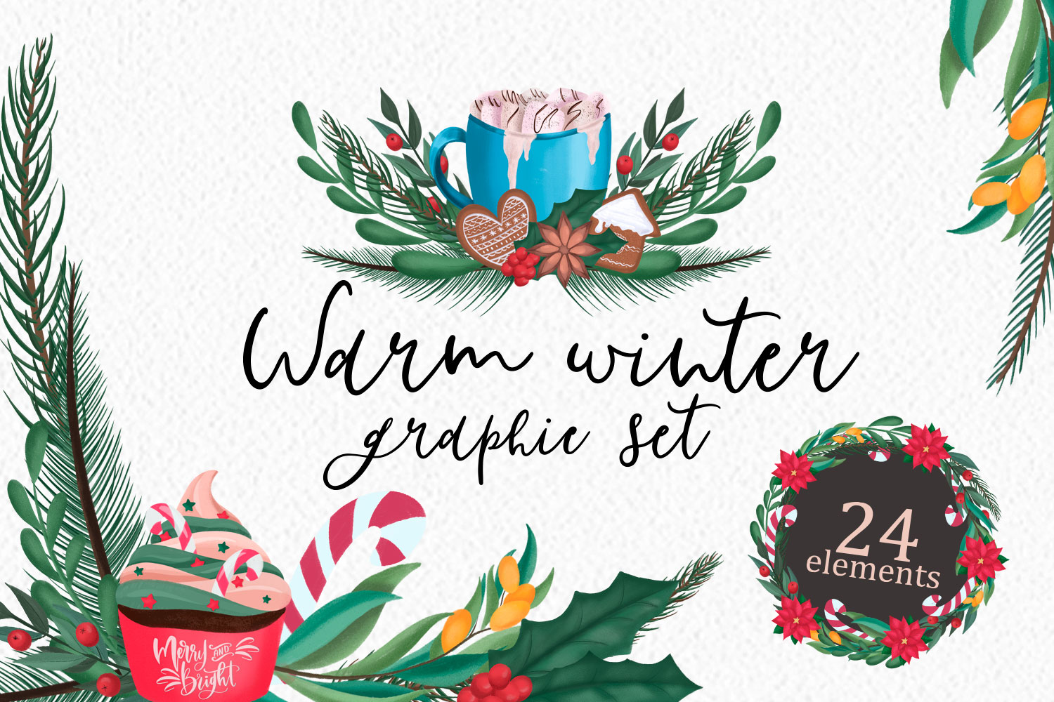 Warm Winter Graphic Set