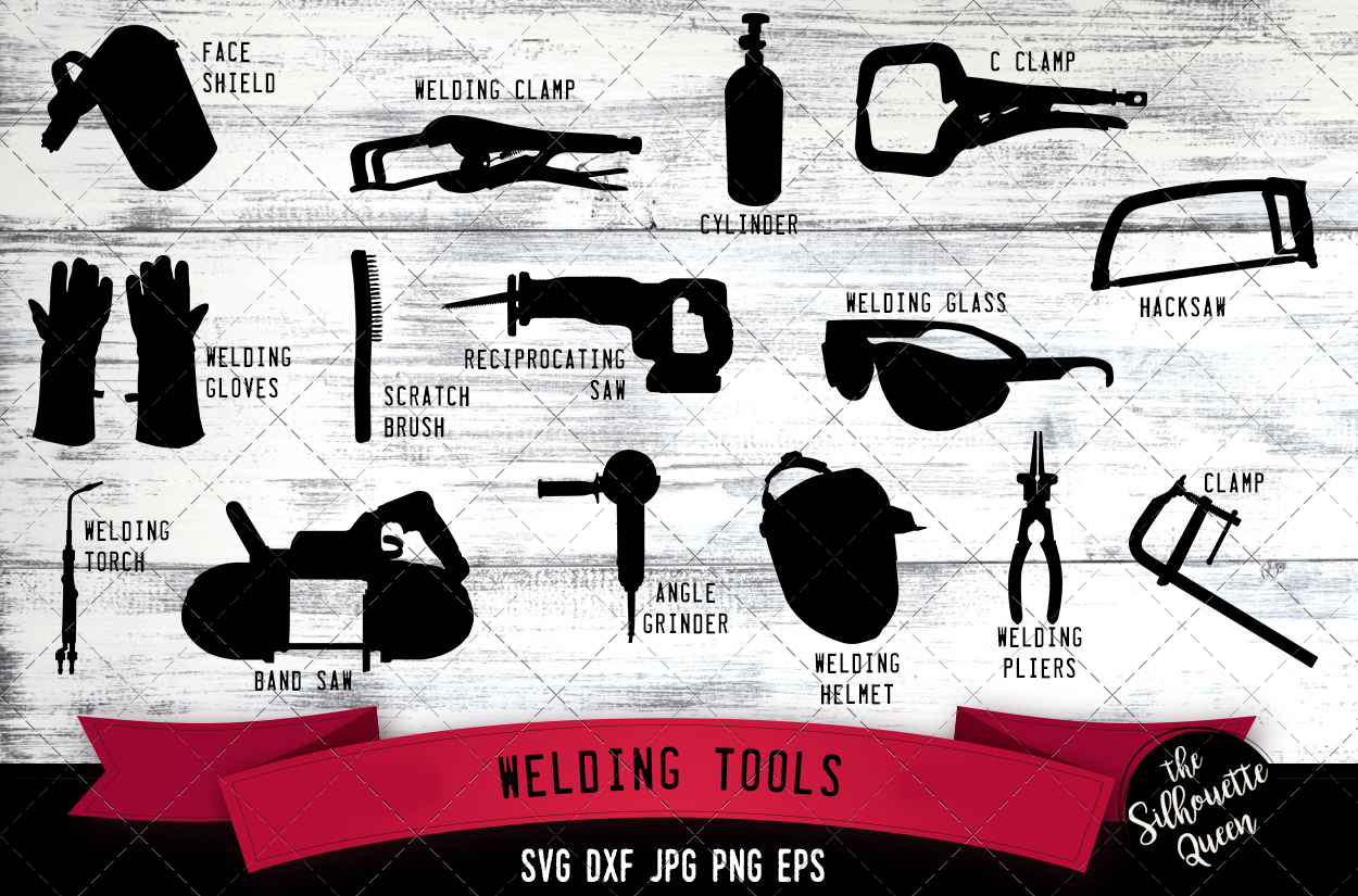 Welding Tools Cutting File SVG