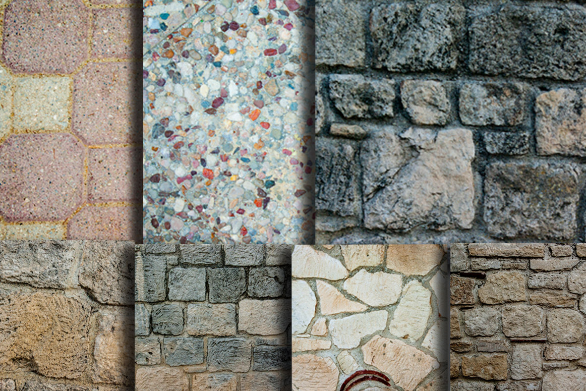 Brick digital paper pack