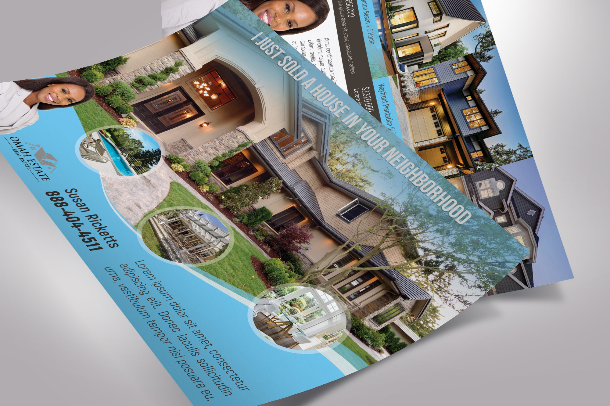 Real Estate EDDM Postcard Template