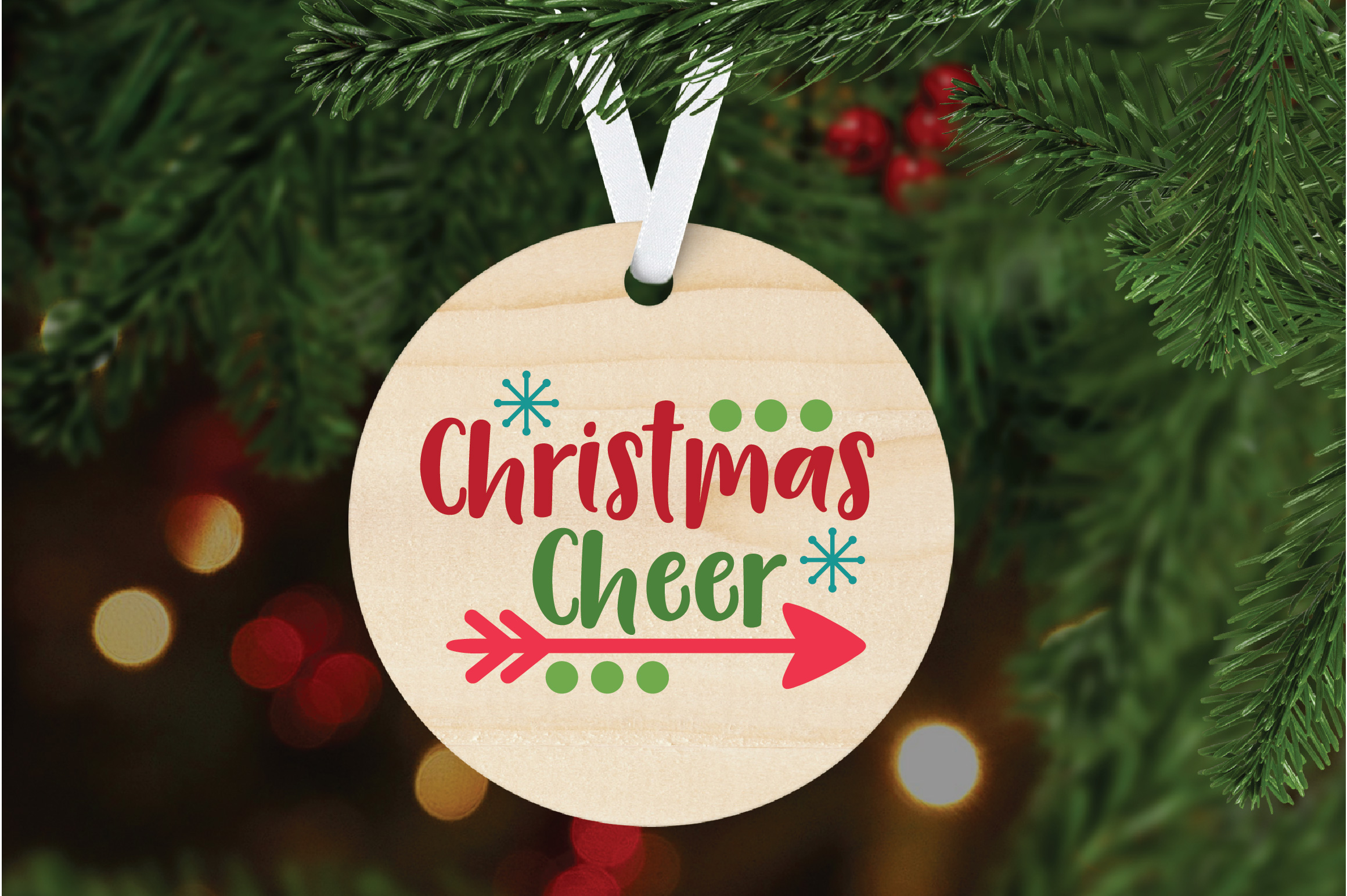 Christmas Cheer - Christmas SVG Cut File - DXF PNG EPS JPG (143564 ...