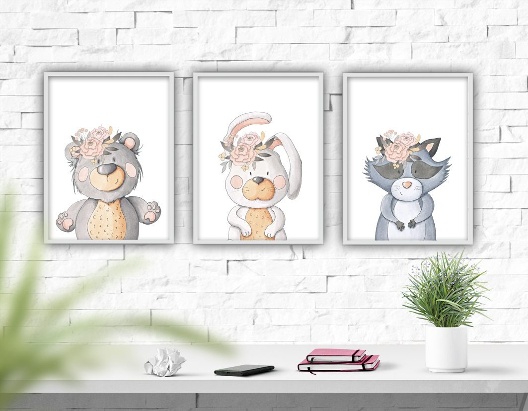Hand Drawn Animals Collection (78642) | Illustrations | Design Bundles