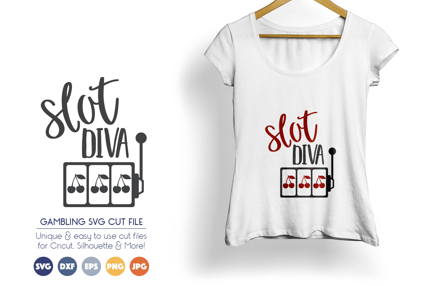 Slot Diva - Slot Machine SVG Files