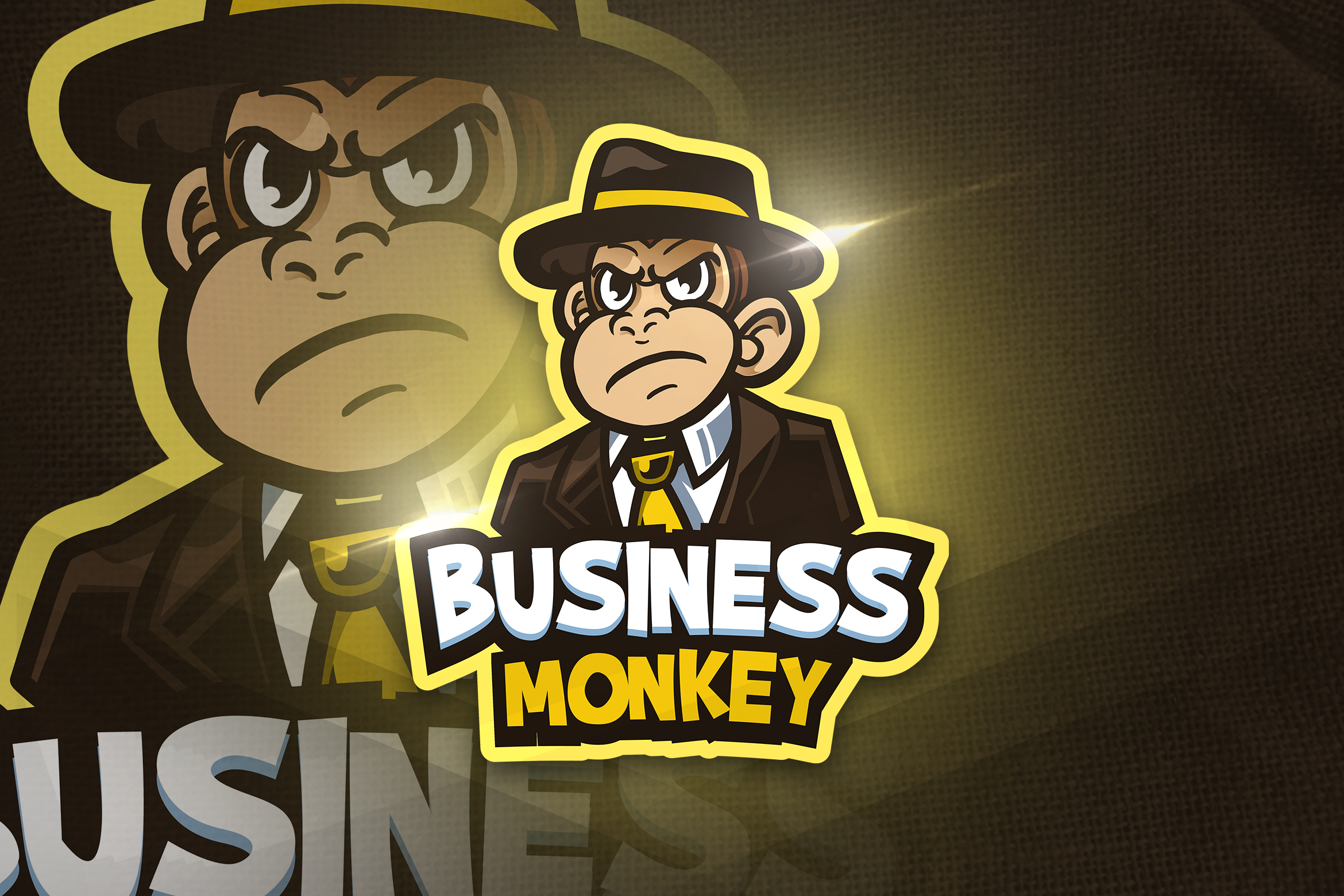 Business Monkey - Mascot & Esport Logo