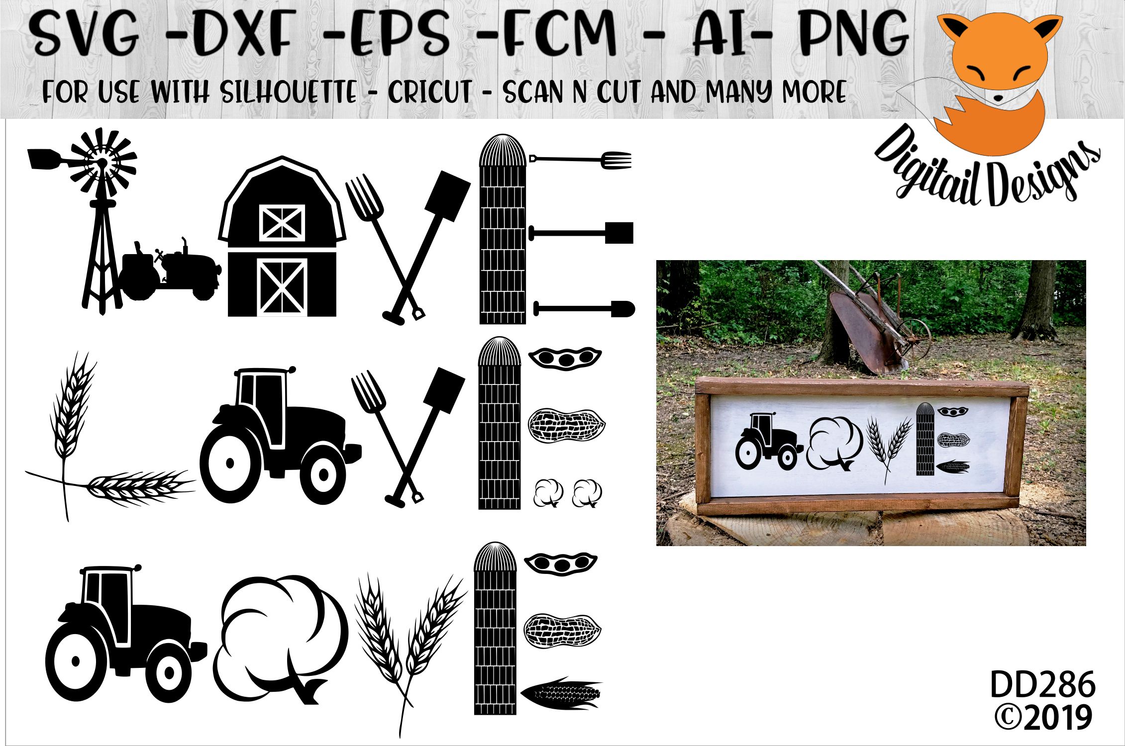 Farm Love SVG
