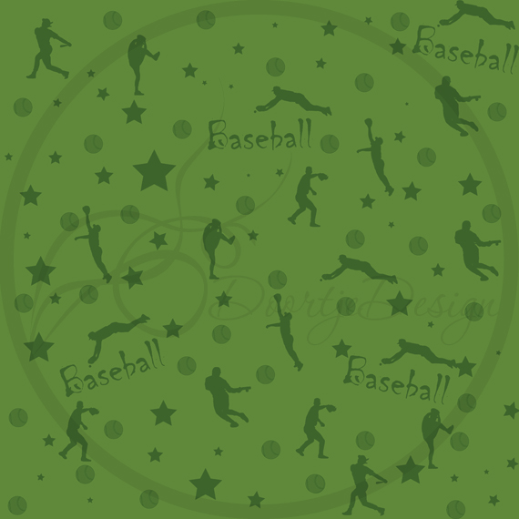 Sports Baseball Digital Papers (42150) | Backgrounds | Design Bundles