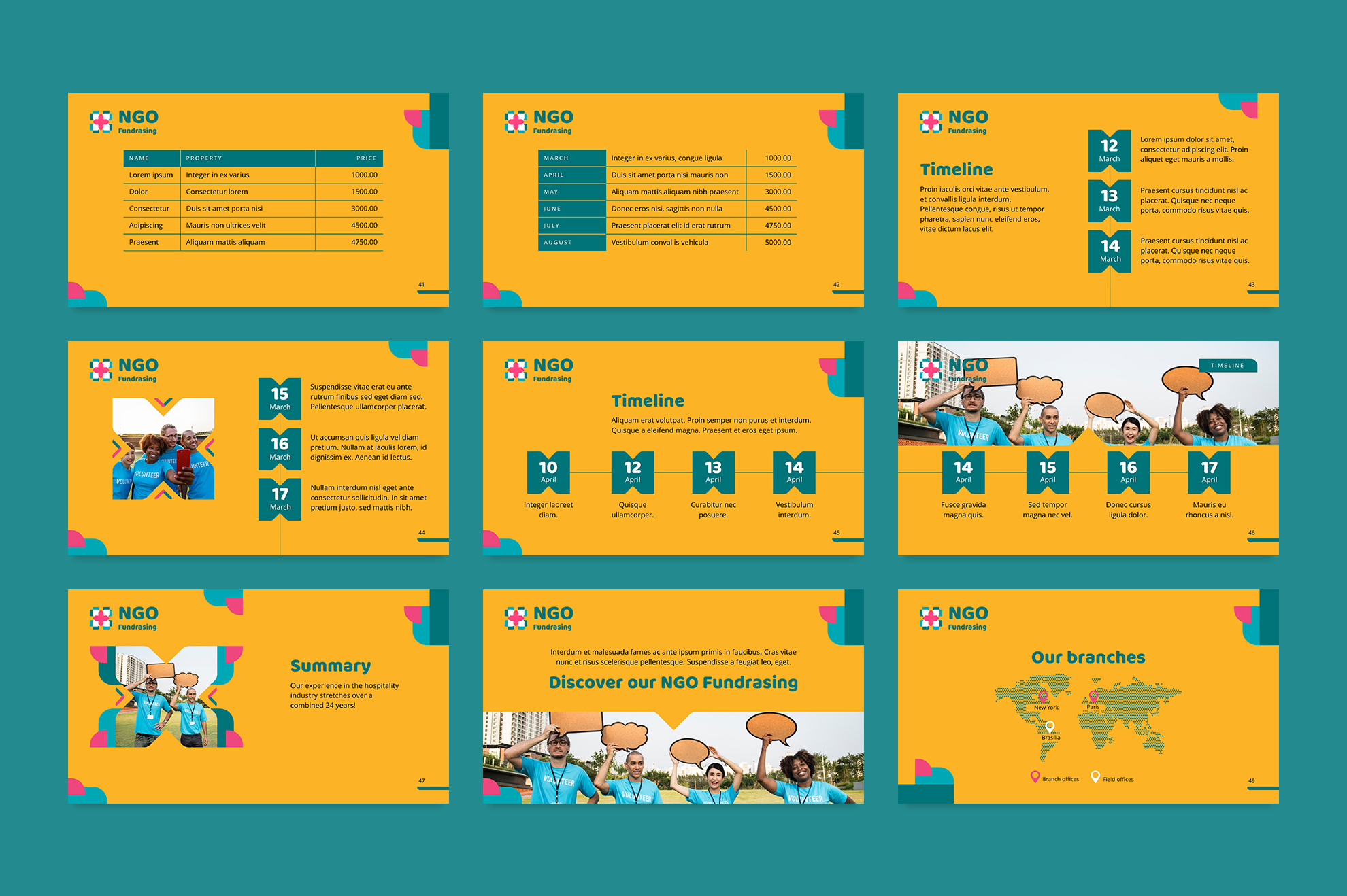 NGO PowerPoint Presentation Template