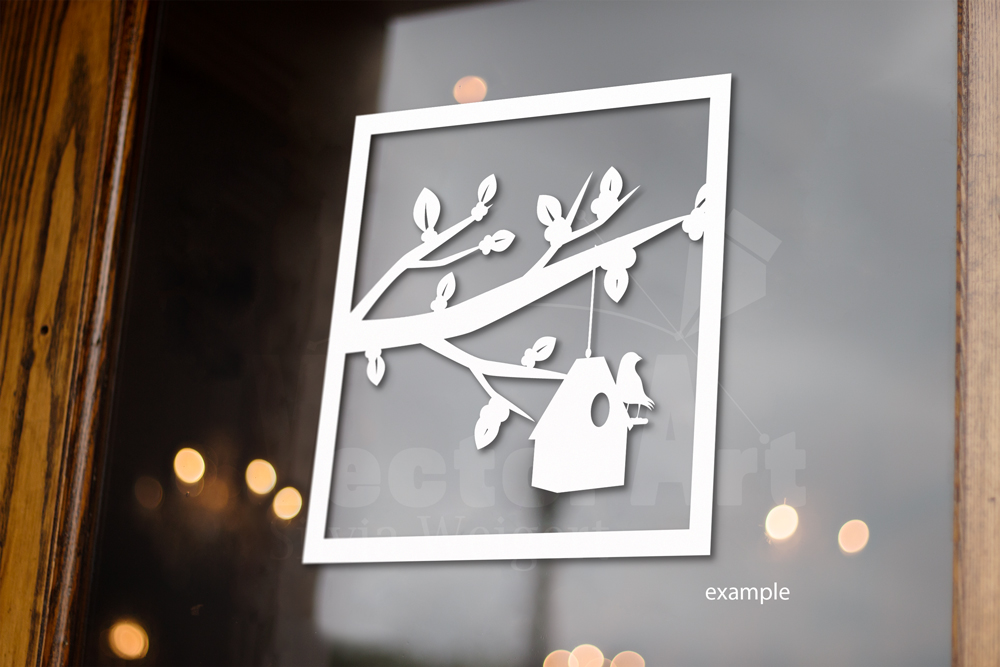 Window Picture SVG - Cut File for Beginners