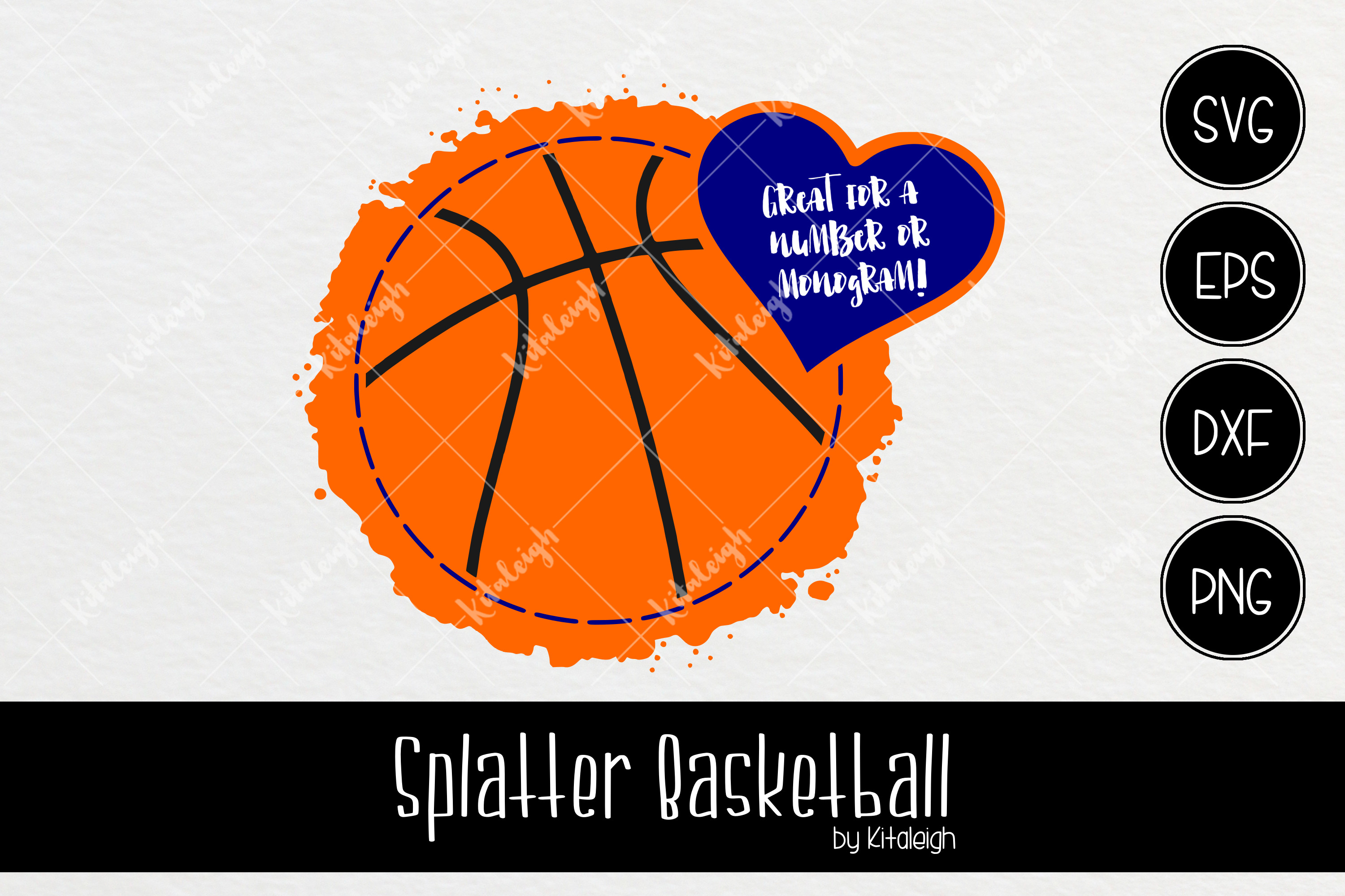 Splatter Basketball (88669) | Illustrations | Design Bundles