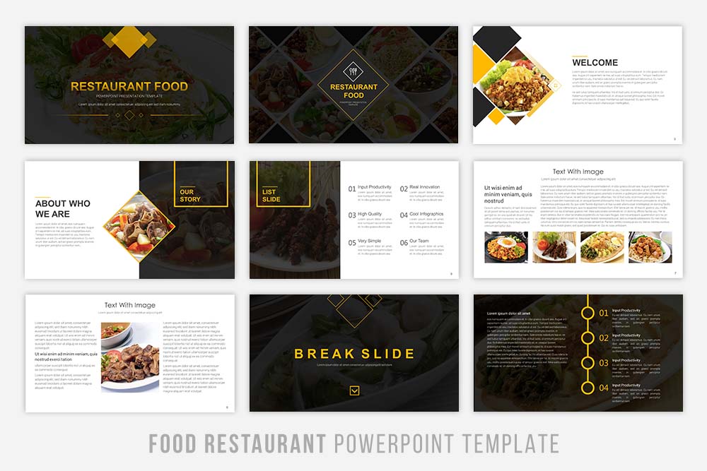 Food Presentation Powerpoint