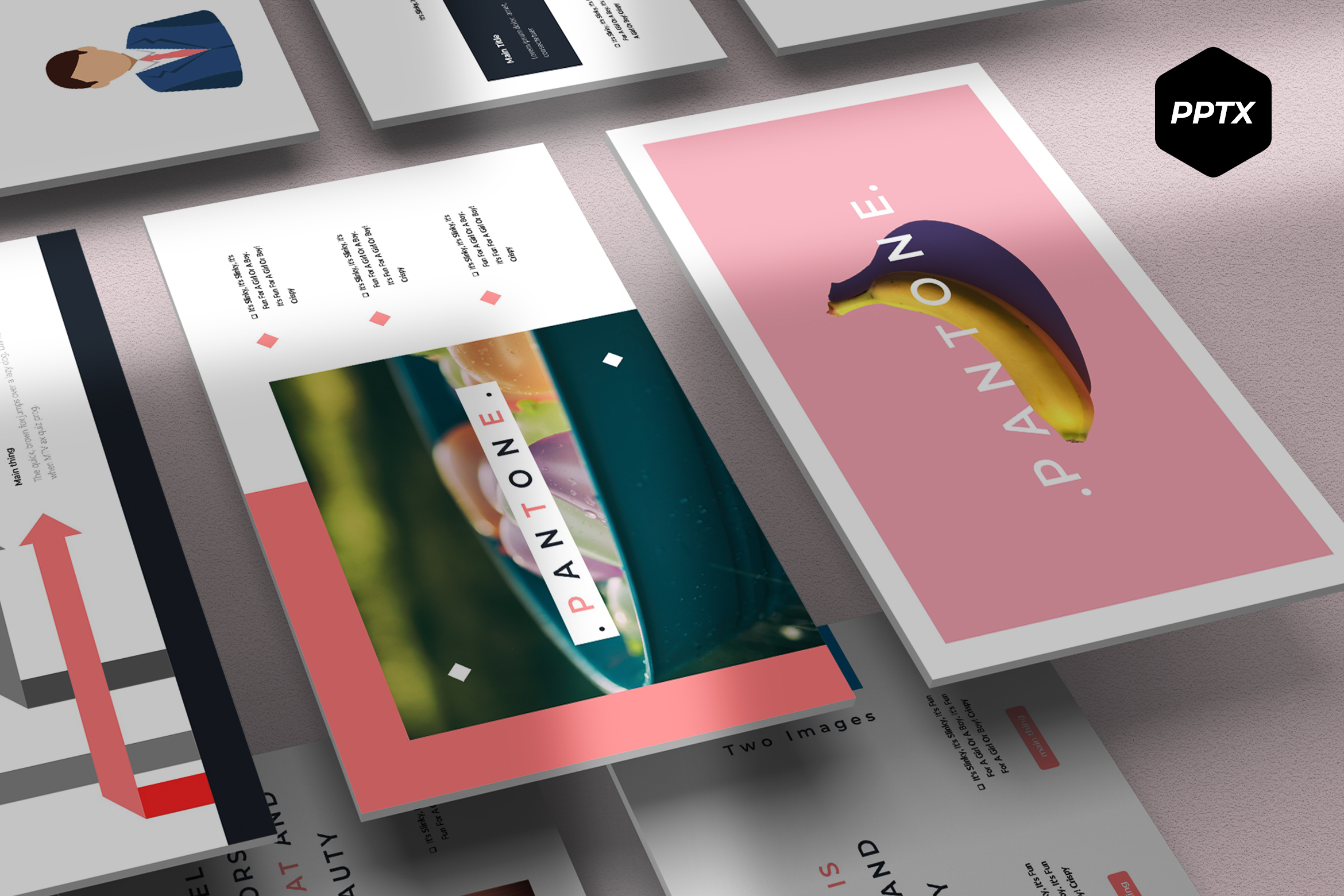 Pantone - Powerpoint Template (333941) | Presentation Templates ...